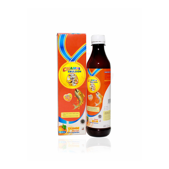 Champs Emulsion Syrup 350 ml - Kegunaan, Efek Samping, Dosis dan Aturan ...
