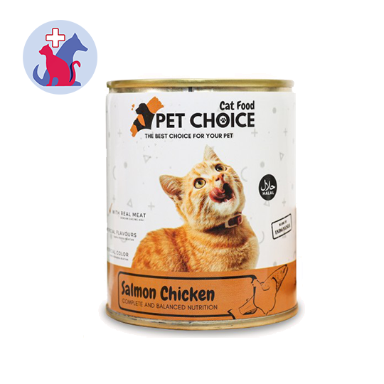 Pet Choice Cat Food Salmon Chicken 340 g - Kegunaan, Efek Samping ...