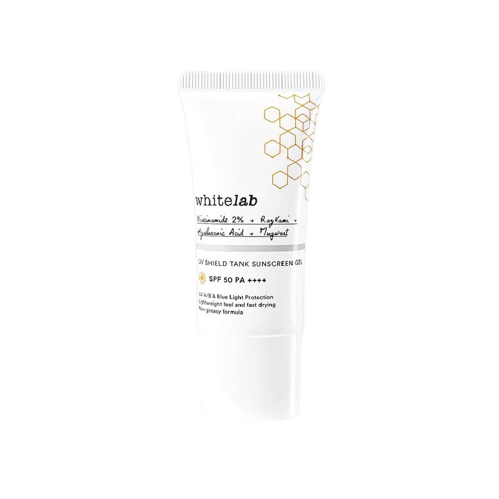 Whitelab UV Shield Tank Sunscreen Gel SPF 50++ PA++++ 30 g - Kegunaan ...
