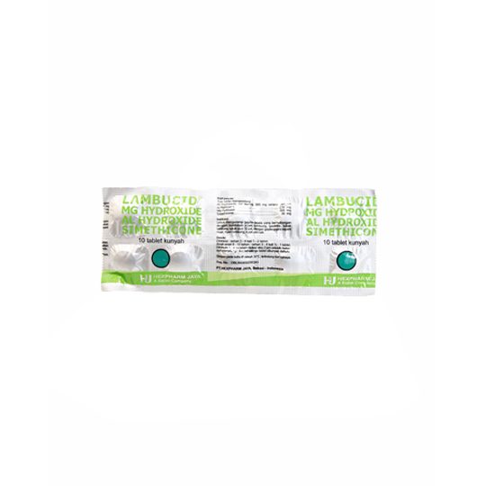 Lambucid 10 Tablet - Kegunaan, Efek Samping, Dosis dan Aturan Pakai ...