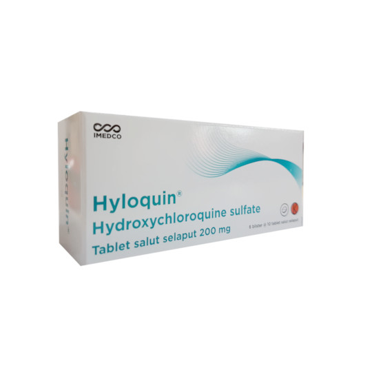 Hyloquin 200 mg 10 Tablet - Kegunaan, Efek Samping, Dosis dan Aturan ...