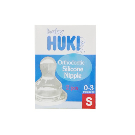 Baby Huki Dot Orthodontic Silicone Nipple S 2 Pieces - Kegunaan, Efek ...