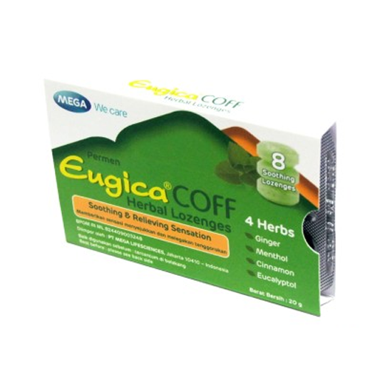 Eugica Coff Herbal Lozenges 8 Tablet - Kegunaan, Efek Samping, Dosis ...