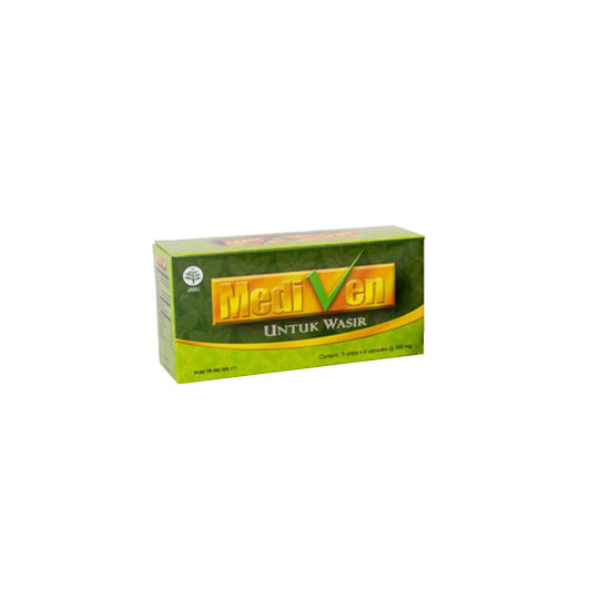 Mediven 500mg 6 Kapsul - Kegunaan, Efek Samping, Dosis dan Aturan Pakai ...