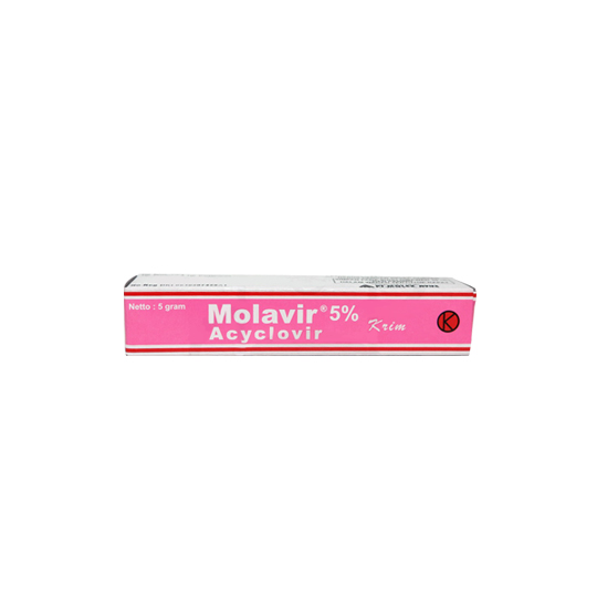 Molavir 5% Cream 5 g - Kegunaan, Efek Samping, Dosis dan Aturan Pakai ...