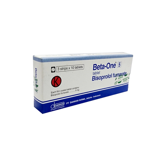 Beta-One 5 mg 10 Tablet - Kegunaan, Efek Samping, Dosis dan Aturan ...