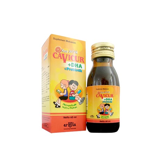 Cavicur DHA Jeruk Sirup 60 ml - Kegunaan, Efek Samping, Dosis dan ...
