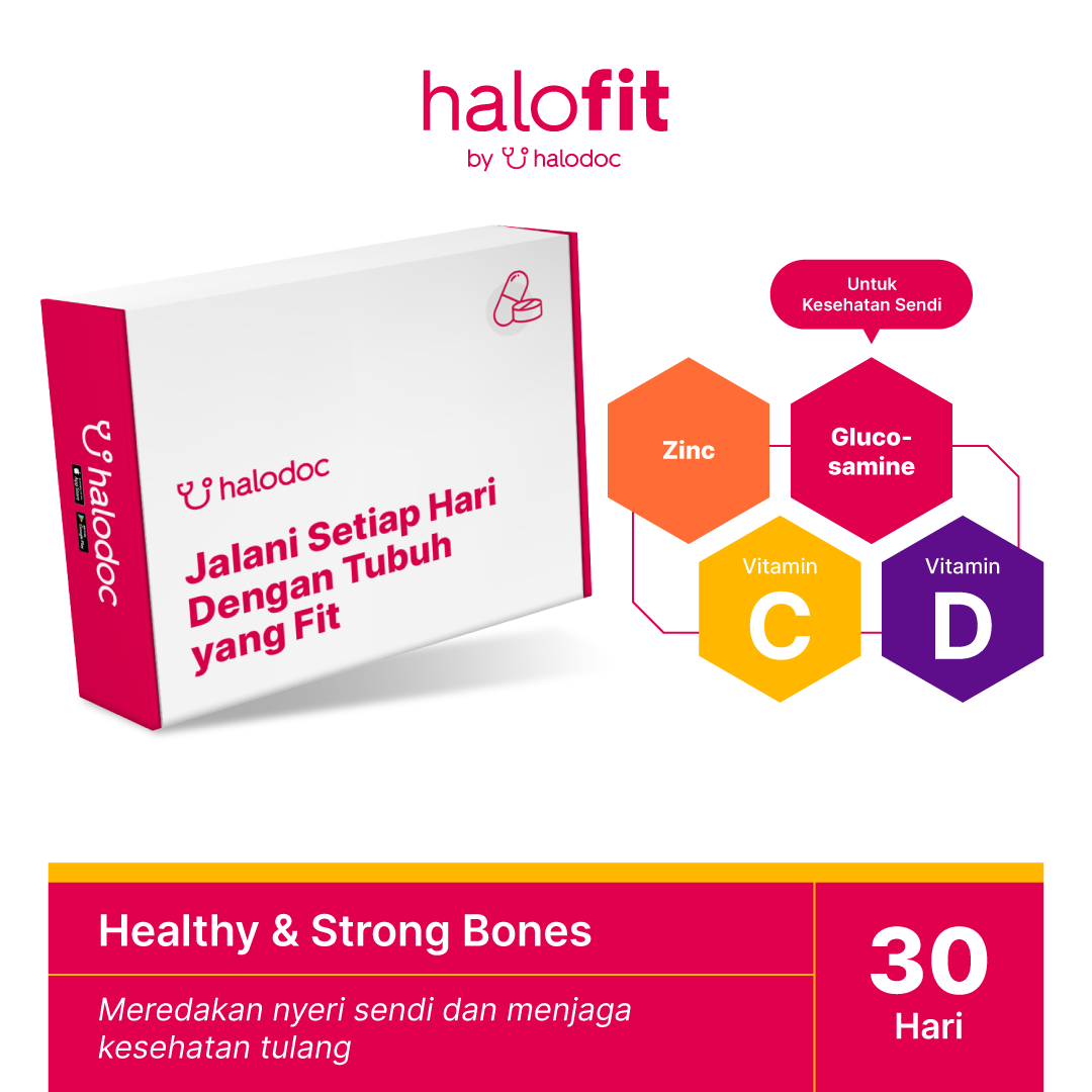 Halofit - Healthy & Strong Bones 30 Days - Kegunaan, Efek Samping, Dosis dan Aturan Pakai - Halodoc