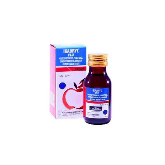 Ikadryl Flu Syrup 60 ml - Kegunaan, Efek Samping, Dosis dan Aturan ...