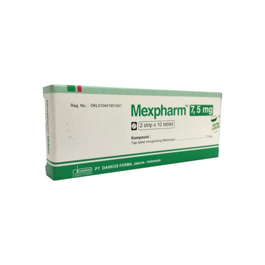 Mexpharm 7.5 mg 10 Tablet - Kegunaan, Efek Samping, Dosis dan Aturan ...