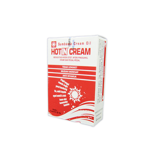 Hot In Cream 5 Sachet - Kegunaan, Efek Samping, Dosis dan Aturan Pakai ...