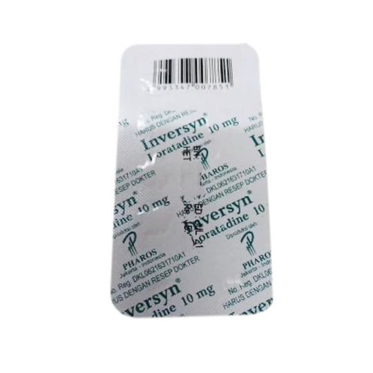 Inversyn 10 mg 10 Tablet - Kegunaan, Efek Samping, Dosis dan Aturan ...