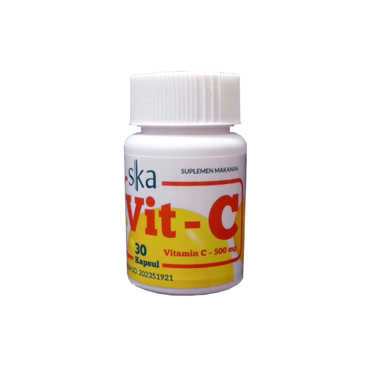 Ska Vit-C 30 Kapsul - Kegunaan, Efek Samping, Dosis dan Aturan Pakai ...
