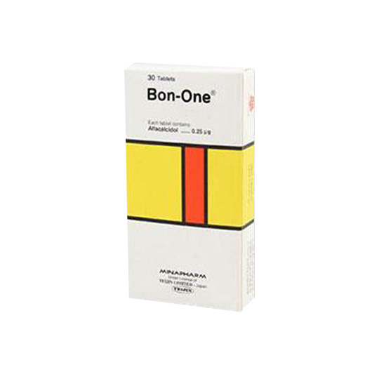 Bon-One 0.25 mcg 30 Tablet - Kegunaan, Efek Samping, Dosis dan Aturan ...