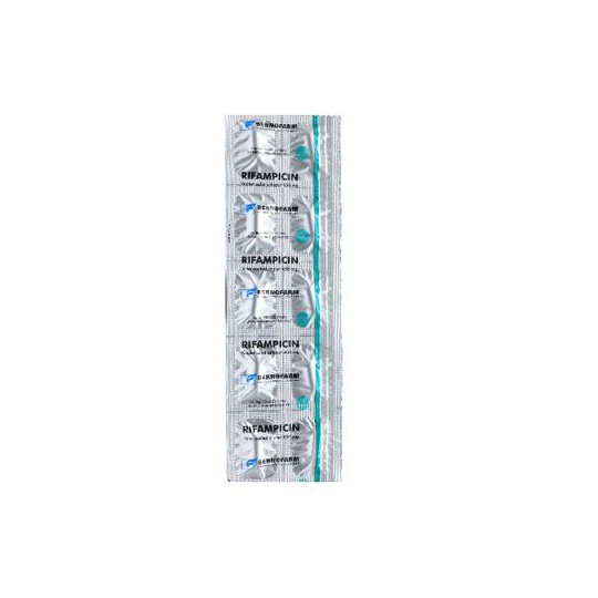 Rifampicin 450 mg 10 Tablet - Kegunaan, Efek Samping, Dosis dan Aturan ...