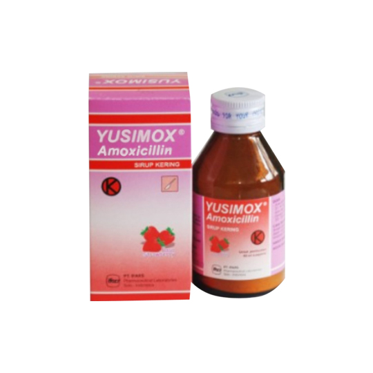 Yusimox Dry Sirup 125 mg/5 ml 60 ml - Kegunaan, Efek Samping, Dosis dan ...