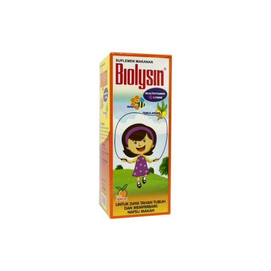 Biolysin Sirup 60 ml - Kegunaan, Efek Samping, Dosis dan Aturan Pakai ...