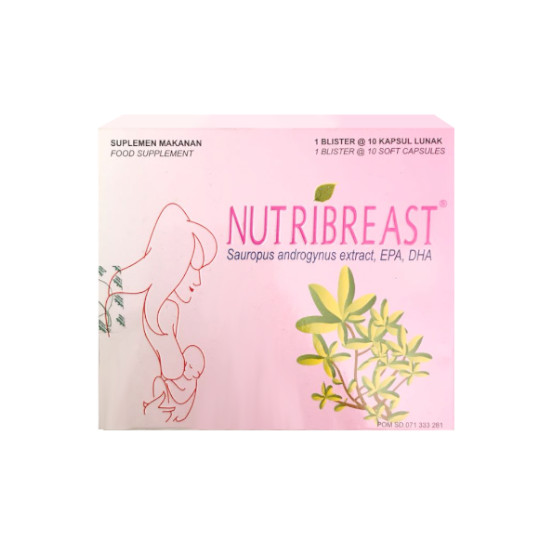 Nutribreast 10 Kapsul Lunak - Kegunaan, Efek Samping, Dosis dan Aturan ...