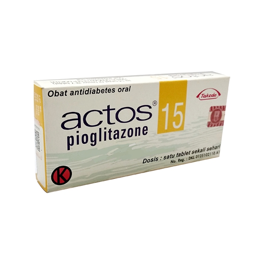 Actos 15 mg 14 Tablet - Kegunaan, Efek Samping, Dosis dan Aturan Pakai ...