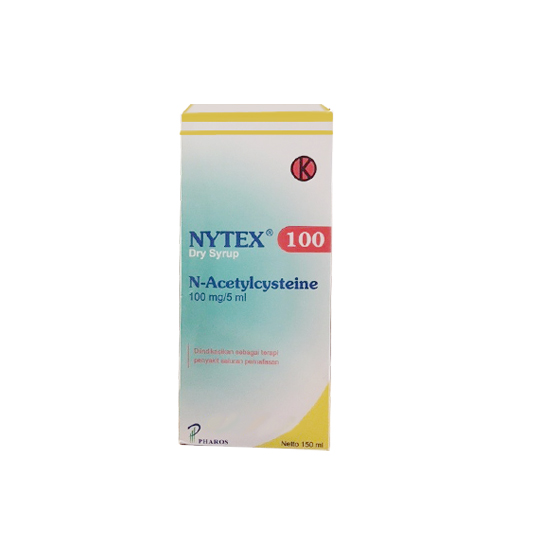 Nytex Dry Syrup 150 ml - Kegunaan, Efek Samping, Dosis dan Aturan Pakai - Halodoc