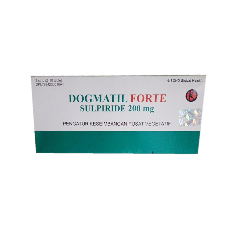 Dogmatil Forte 10 Tablet - Kegunaan, Efek Samping, Dosis dan Aturan ...