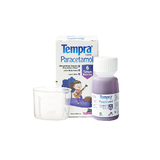 Tempra Forte Sirup Rasa Anggur 30 ml - Kegunaan, Efek Samping, Dosis ...
