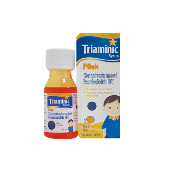 Triaminic Pilek Sirup 60 ml - Kegunaan, Efek Samping, Dosis dan Aturan ...