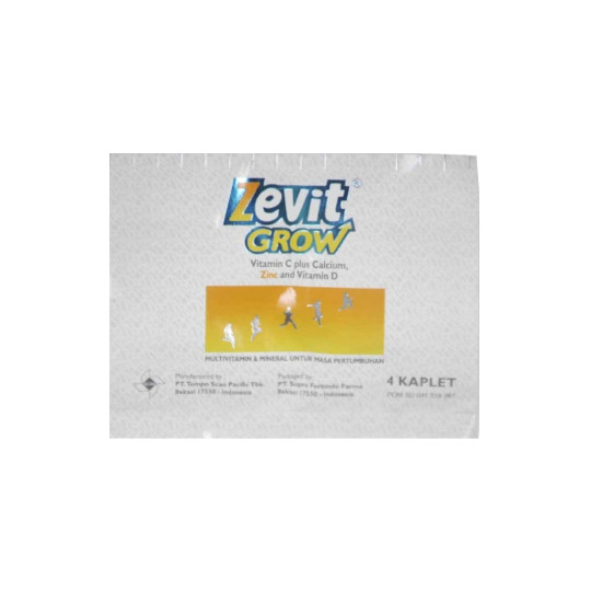 Zevit C Time-Released 4 Kapsul - Kegunaan, Efek Samping, Dosis dan ...