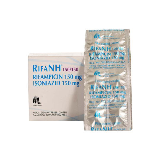 Rifanh 150/150 mg 6 Tablet - Kegunaan, Efek Samping, Dosis dan Aturan ...