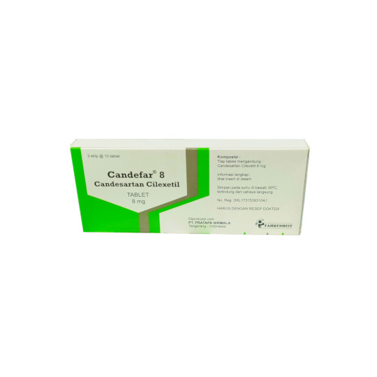 Candefar 8 mg 10 Tablet - Kegunaan, Efek Samping, Dosis dan Aturan ...