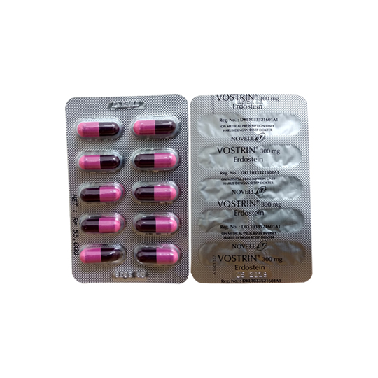 Vostrin 300 mg 10 Kapsul - Kegunaan, Efek Samping, Dosis dan Aturan ...