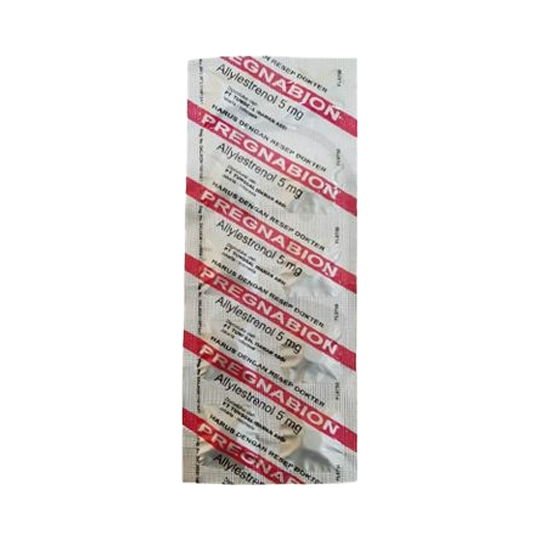 Pregnabion 5 mg 10 Tablet - Kegunaan, Efek Samping, Dosis dan Aturan ...