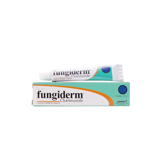 Fungiderm 1% Cream 5 g - Kegunaan, Efek Samping, Dosis dan Aturan Pakai ...