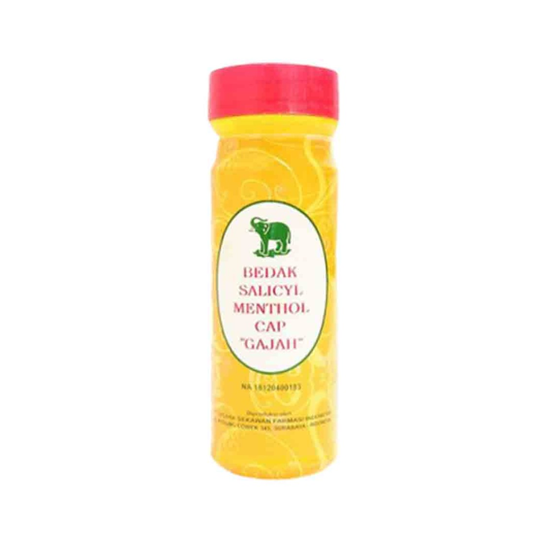 Cap Gajah Bedak Salicyl Botol 100 g - Kegunaan, Efek Samping, Dosis dan ...