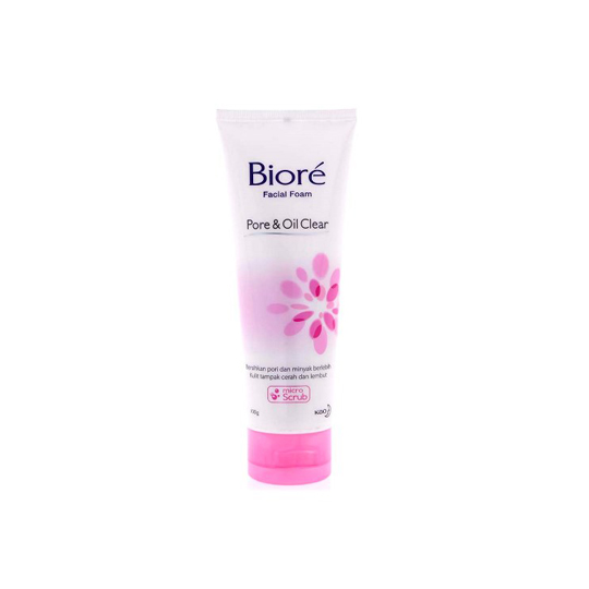 Biore Facial Foam Pore & Oil Clear 100 g - Kegunaan, Efek Samping ...