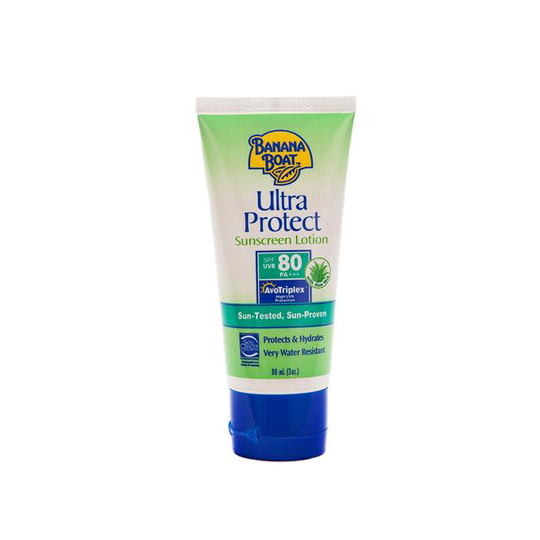 Banana Boat Ultra Protect Sunscreen Lotion SPF 80 90 ml - Kegunaan ...