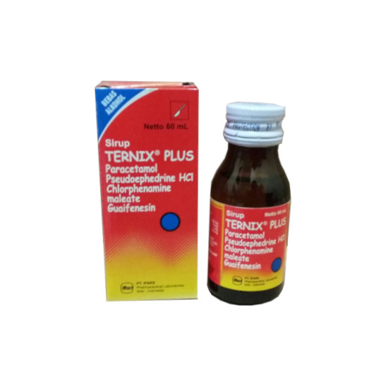 Ternix Plus Sirup 60 ml - Kegunaan, Efek Samping, Dosis dan Aturan ...