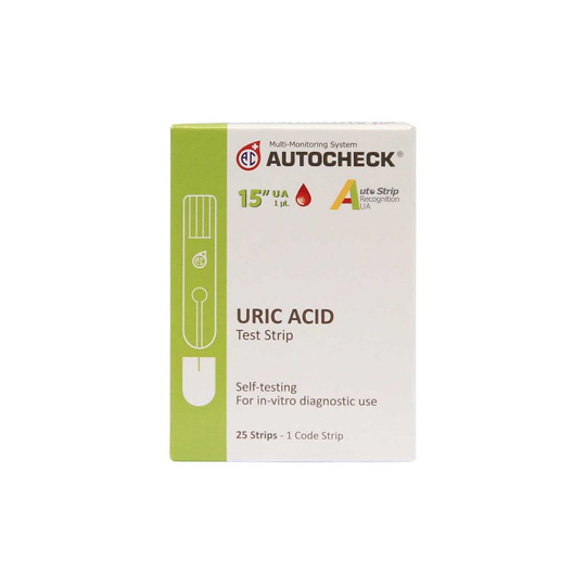 Autocheck Uric Acid 25 Strip - Kegunaan, Efek Samping, Dosis dan Aturan ...