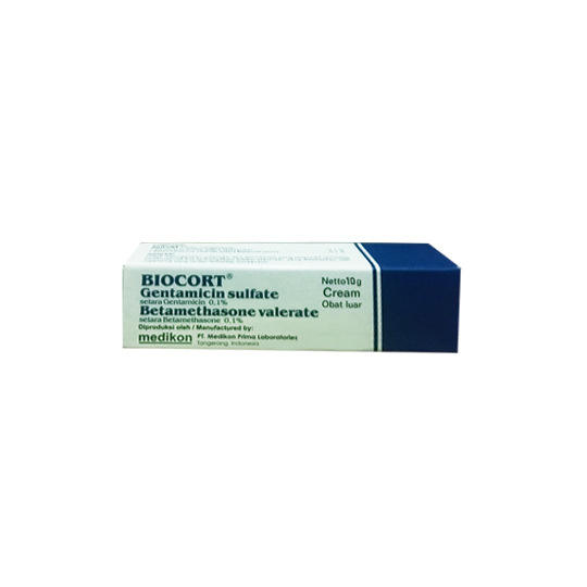 Biocort Cream 10 g - Kegunaan, Efek Samping, Dosis dan Aturan Pakai ...