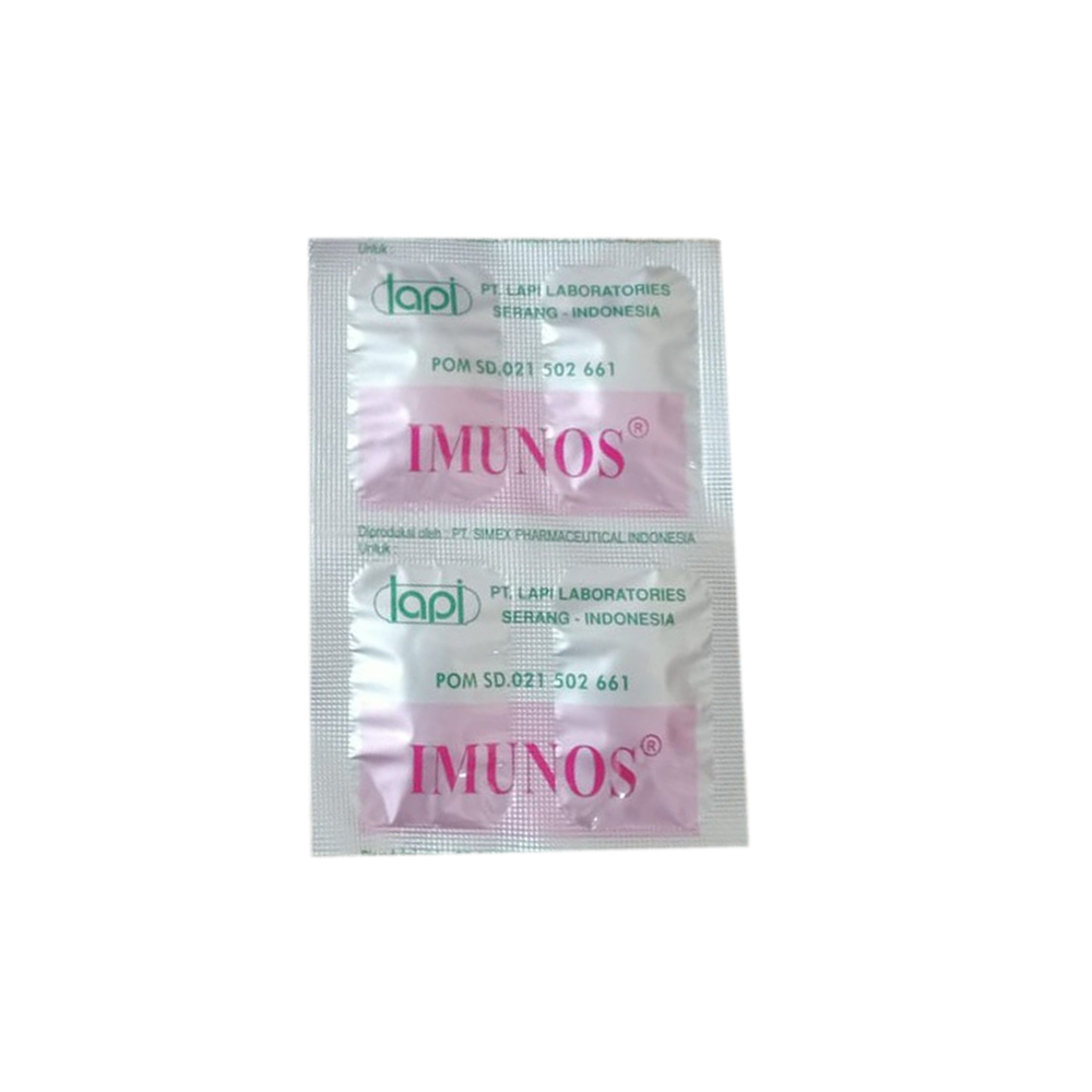 Imunos Plus 4 Kaplet - Kegunaan, Efek Samping, Dosis dan Aturan Pakai ...