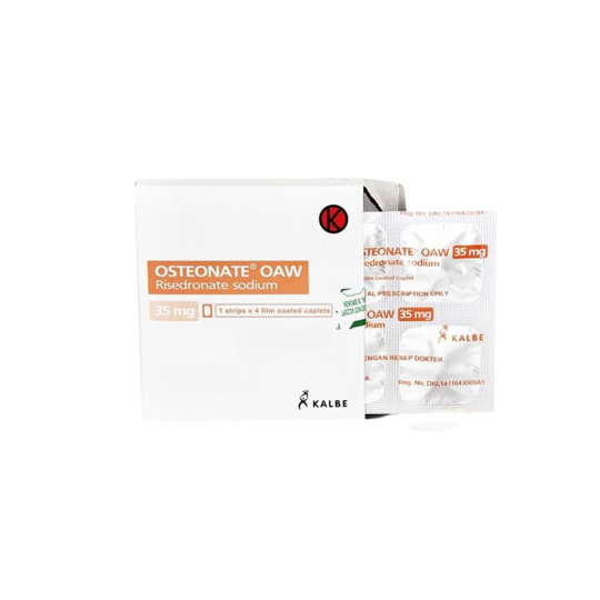 Osteonate Oaw 35 mg Kaplet - Kegunaan, Efek Samping, Dosis dan Aturan ...