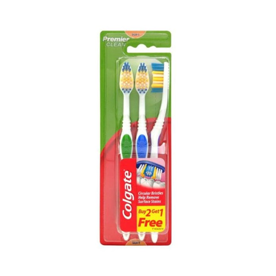 Colgate Toothbrush Premier Clean 3 Pieces - Kegunaan, Efek Samping ...