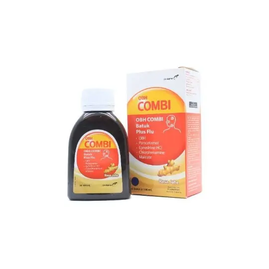 OBH Combi Batuk Plus Flu Jahe 100 ml - Kegunaan, Efek Samping, Dosis ...