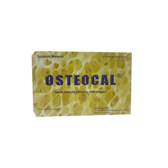 Osteocal 6 Tablet - Kegunaan, Efek Samping, Dosis dan Aturan Pakai ...