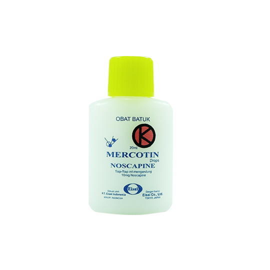 Mercotin Drops 20 ml - Kegunaan, Efek Samping, Dosis dan Aturan Pakai ...