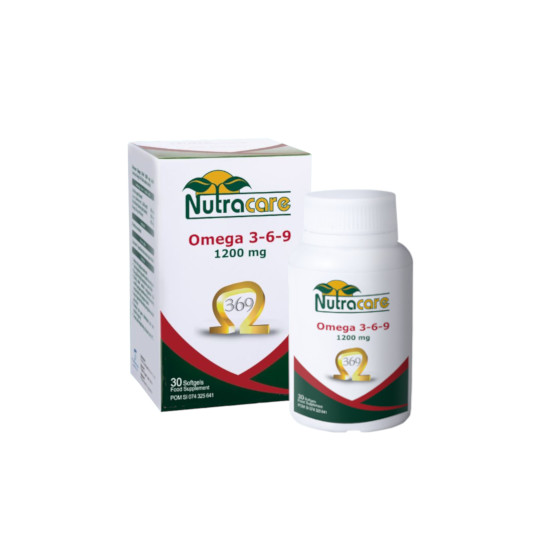 Nutracare Omega 3-6-9 1200 mg 30 Kapsul - Kegunaan, Efek Samping, Dosis ...