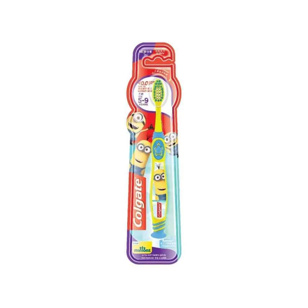 Colgate Kids Minion Toothbrush 5-9 Years 1 Pieces - Kegunaan, Efek ...