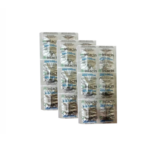 Inlacin 100 mg 5 Strip (6 Kapsul/Strip) - Hemat Borongan - Kegunaan ...