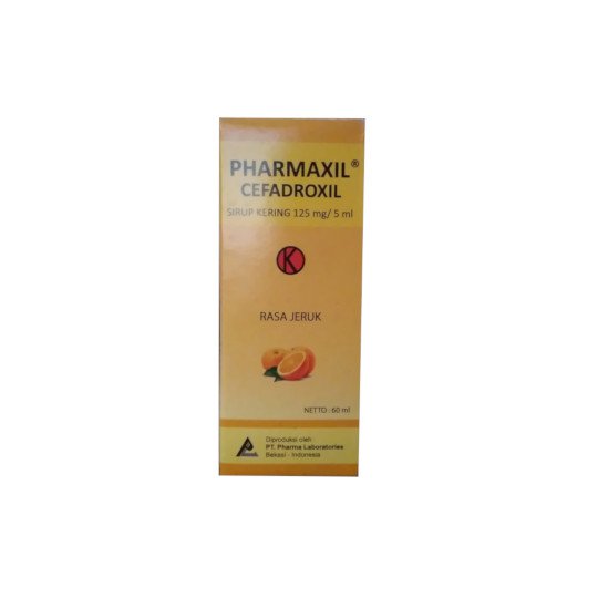 Pharmaxil 125 Dry Syrup 60 ml - Kegunaan, Efek Samping, Dosis dan Aturan Pakai - Halodoc