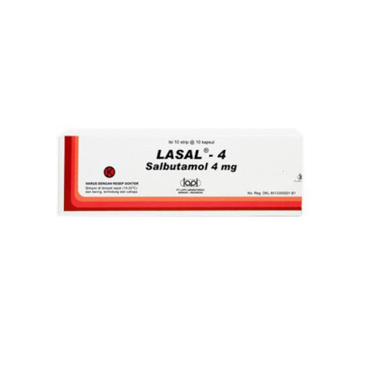 Lasal 4 mg 3 Strip (10 Kapsul/Strip) - Obat Rutin - Kegunaan, Efek ...